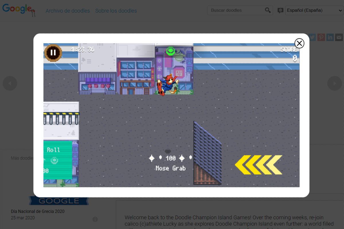 Los mejores juegos que puedes ejecutar en el buscador de Google